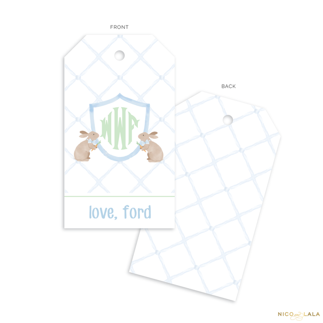 Bunny Gift Tags | Nico and Lala